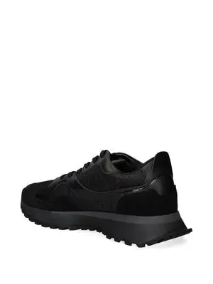 BOSS Mixed-material Trainers With Mesh And Leather