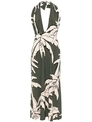 Johanna Ortiz Oceanic Mantra Midi Dress