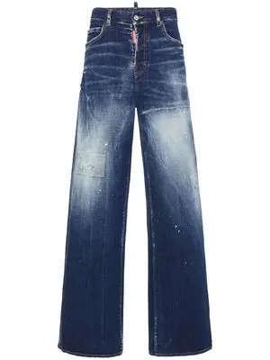 Dsquared2 Diego Wide-leg Jeans