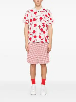 Marni Gingham Seersucker Shorts