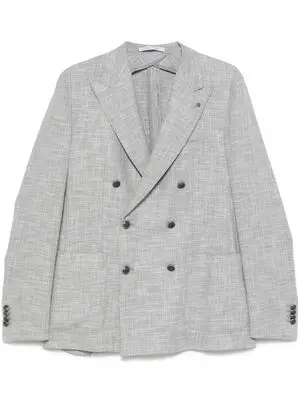 Tagliatore Mélange-effect Blazer