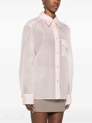 Khaite Yatty Shirt - Pink