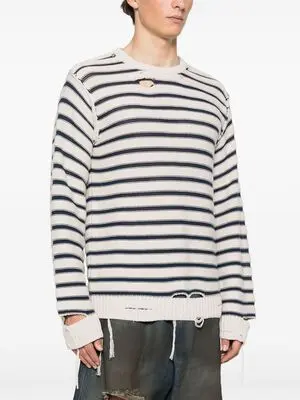 MAISON MARGIELA Striped Sweater