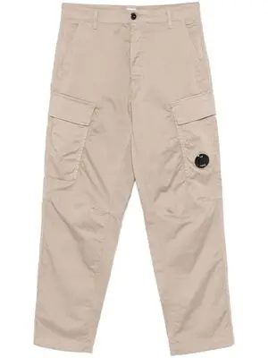C.P. COMPANY Lens-detail Cargo Trousers - Neutrals
