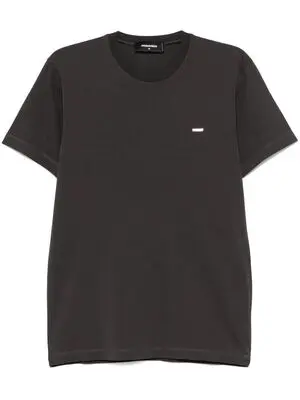 Dsquared2 Logo-plaque T-shirt - Grey