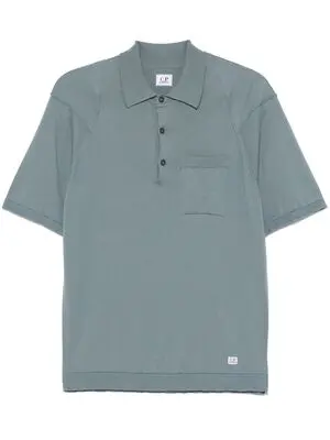 C.P. COMPANY Knitted Polo Shirt