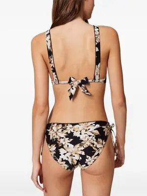 TWINSET Floral-print Bikini Top