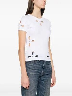 Coperni Petal-embroidered T-shirt