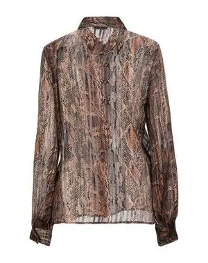 Liu Jo Animal Print Crepe Shirt