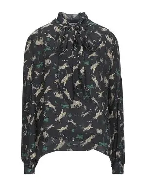 LIU •JO Floral Print Bow Blouse