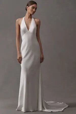 Jenny Yoo Jennifer Plunge Wedding Gown