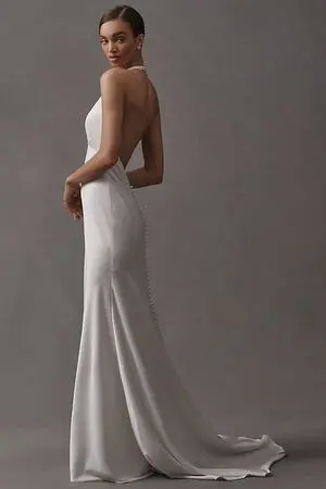 Jenny Yoo Jennifer Plunge Wedding Gown