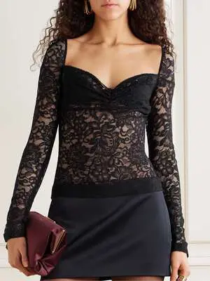 Dolce & Gabbana Criss-cross Blouses