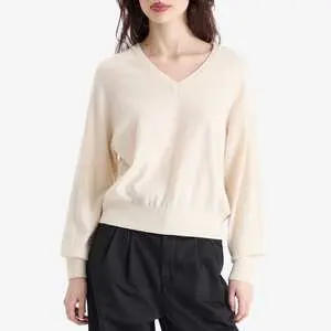 DUNST Loose V-neck Sweater