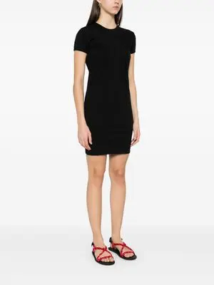 Coperni Gathered Heart-motif Mini Dress