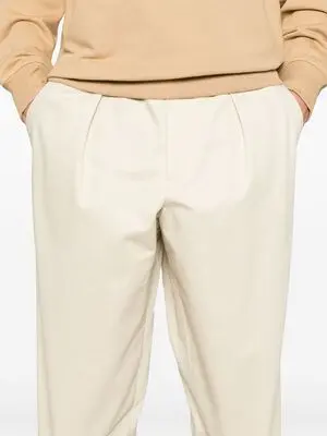 Marni Organic Cotton Trousers - Neutrals