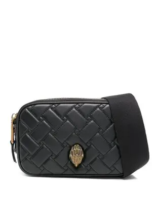 Kurt Geiger Dual-zip Crossbody Bag - Black