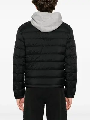 Moncler Zip-up Quilted Jacket - Black