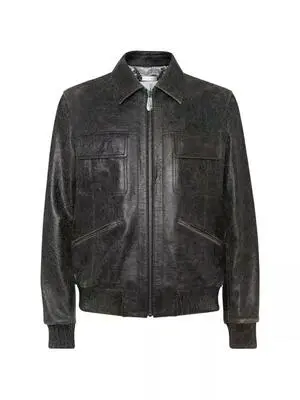 Philipp Plein Coster Bomber Jacket - Grey