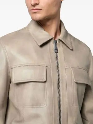 Philipp Plein Coster Bomber Jacket - Neutrals