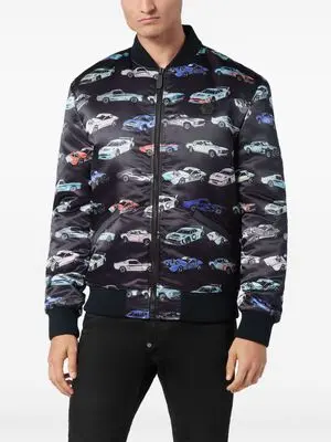 Philipp Plein Cars Racing Bomber Jacket