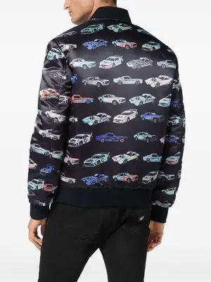 Philipp Plein Cars Racing Bomber Jacket