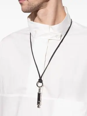 LEMAIRE Acme Whistle Pendant Necklace