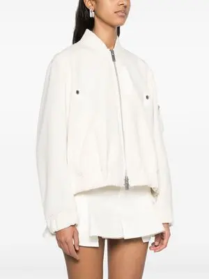 Sacai Suiting Bonding Bomber Jacket
