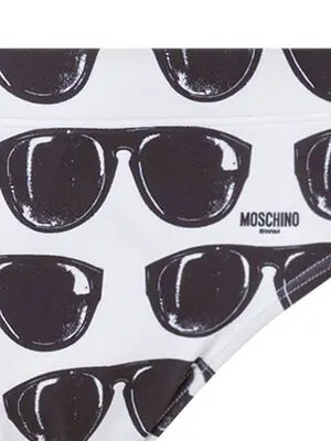 Moschino Sunglass Print Swim Briefs