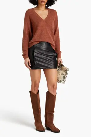 IRO PARIS Ballora Brushed Knitted Sweater