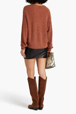 IRO PARIS Ballora Brushed Knitted Sweater