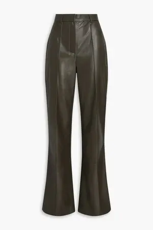 Nanushka Leena Okobor™ Flared Pants - Army Green