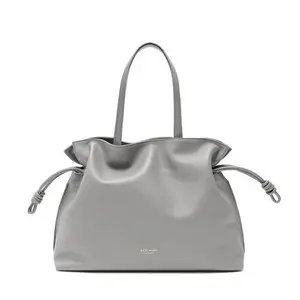 ESIN AKAN 2-in-1 Emma Leather Tote Bag - Grey