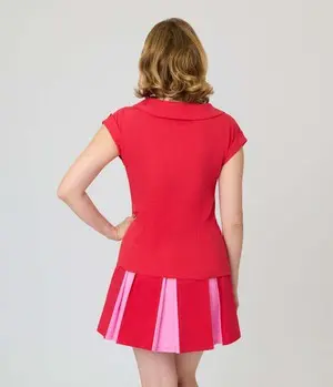 Unique Vintage 1960s Twill Sleeveless Blouse