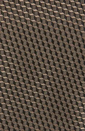 TOM FORD Geo Jacquard Silk Tie - Mushroom