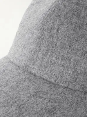 Loro Piana Ivy Cashmere Baseball Cap - Gray