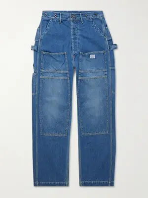Kapital Lumber Straight-leg Jeans - Blue