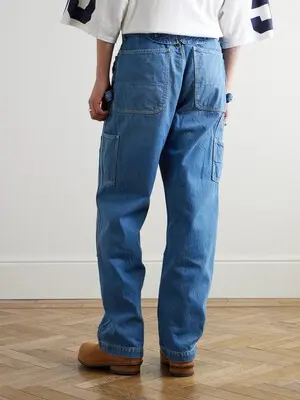 Kapital Lumber Straight-leg Panelled Jeans