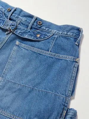 Kapital Lumber Straight-leg Panelled Jeans