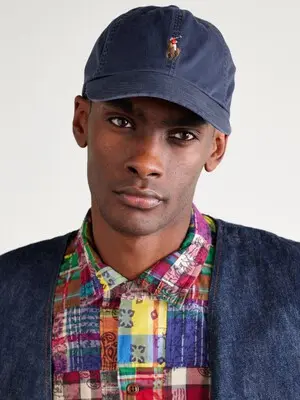 Polo Ralph Lauren Logo-embroidered Cotton-blend Twill Baseball Cap - Blue