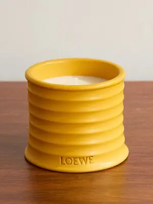 LOEWE PERFUMES Wasabi Small Scented Candle, 170g - Yellow