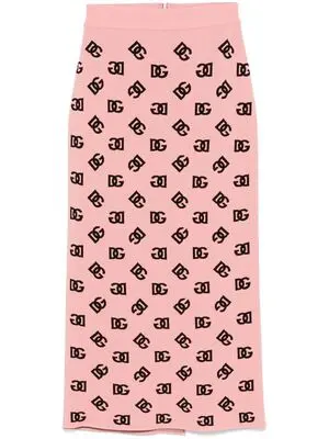 Dolce & Gabbana Jacquard Pencil Skirt