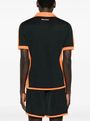 WALES BONNER Home Polo Shirt - Black