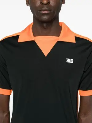 WALES BONNER Home Polo Shirt - Black