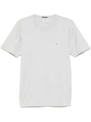 C.P. COMPANY Logo-patch T-shirt - Blue