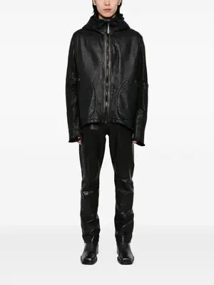ISAAC SELLAM EXPERIENCE Flemmard Leather Jacket