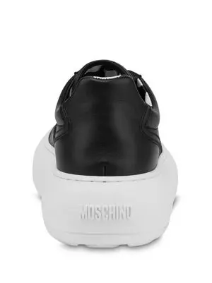 Moschino Leather Sneakers