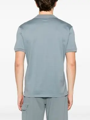 C.P. COMPANY Logo-patch Polo Shirt