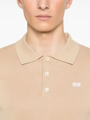 Dsquared2 Logo-patch Polo Shirt