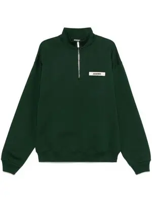 Jacquemus The Gros Grain Sweatshirt - Green